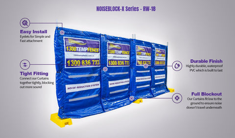 Noise Reduction Barriers – Temp Fence Super Store
