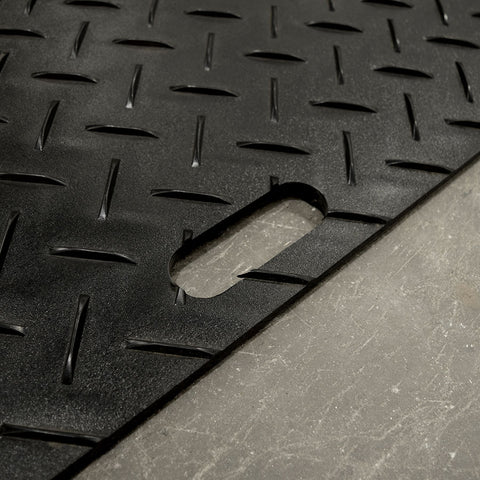 Ground Protection Bog Mat Connector (4 way) – Temp Fence Super Store