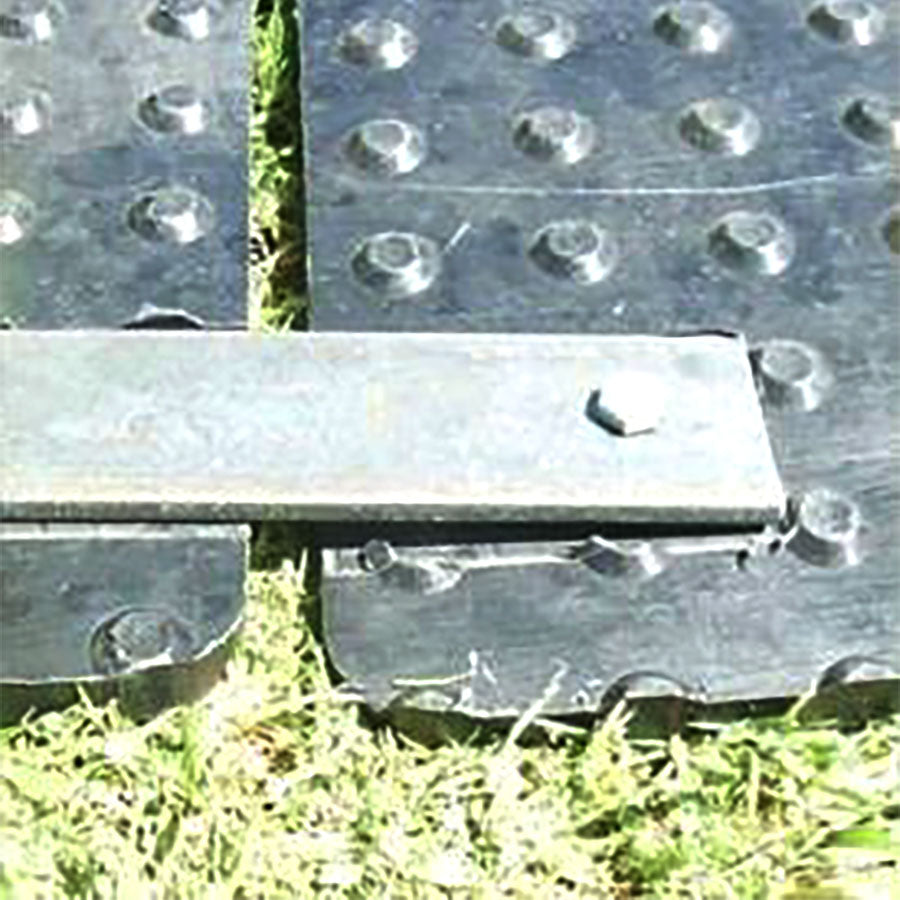 Ground Protection Mat Connector (2 way) – Temp Fence Super Store