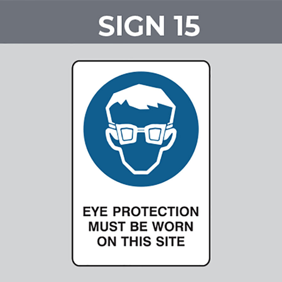 Safety Signage Sales Online - Size 450 x 300mm – Temp Fence Super Store