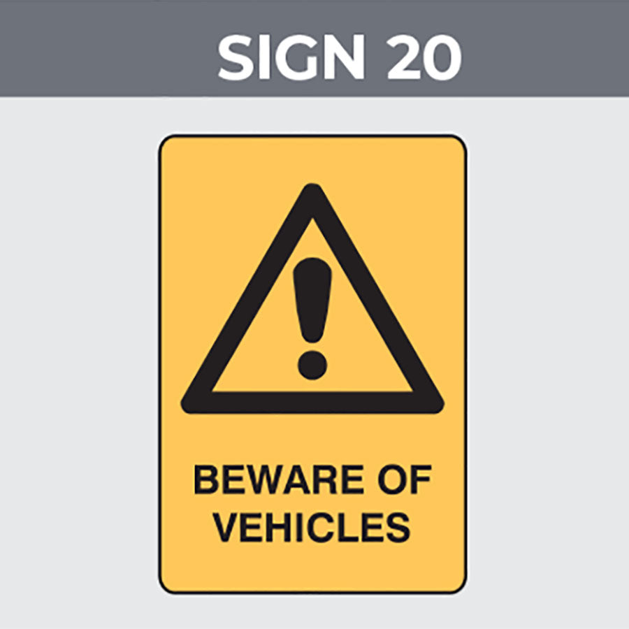 Safety Signage Sales Online - Size 450 x 300mm – Temp Fence Super Store